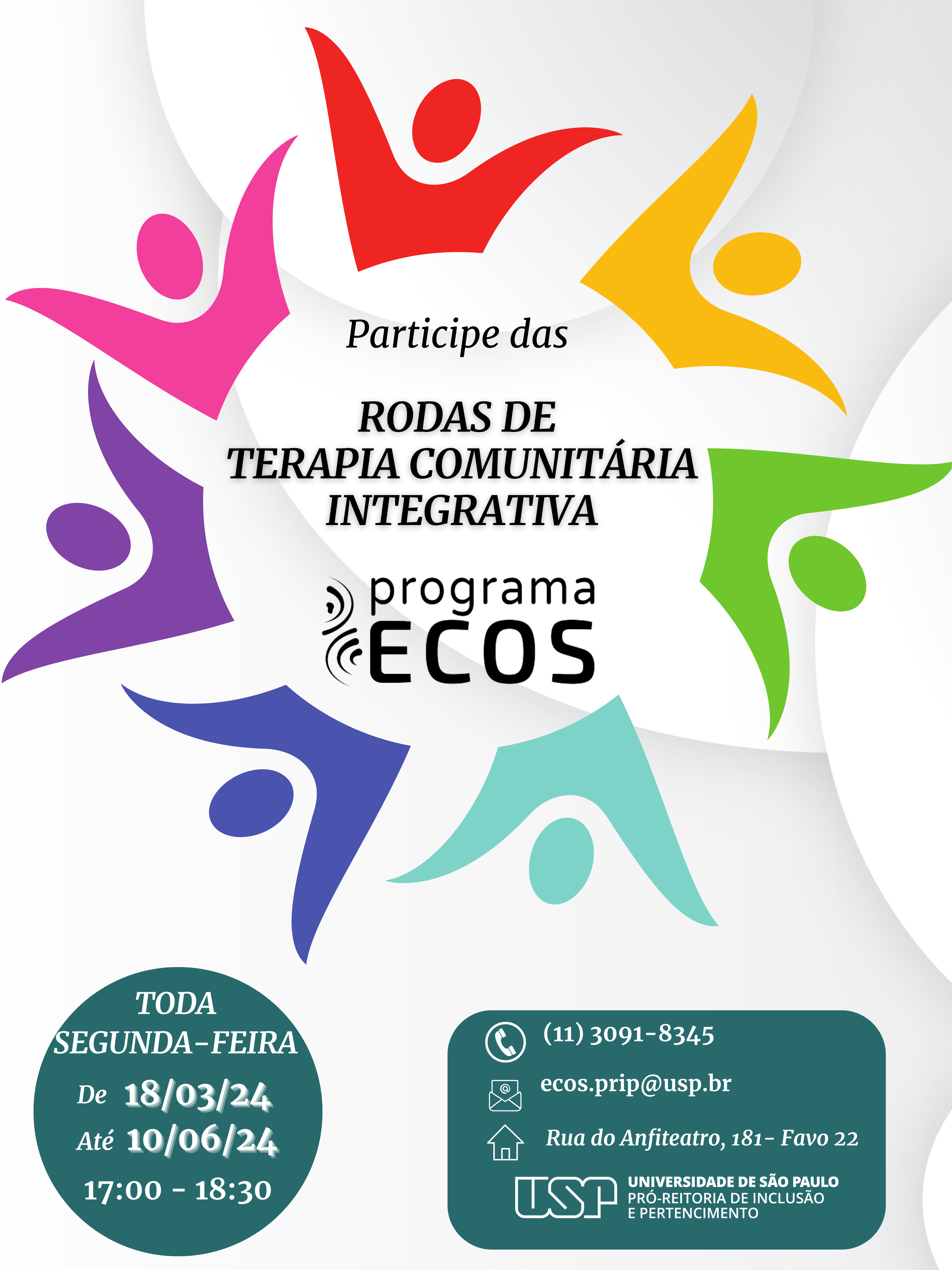 Programa ECOS: Rodas de Terapia Comunitária Integrativa